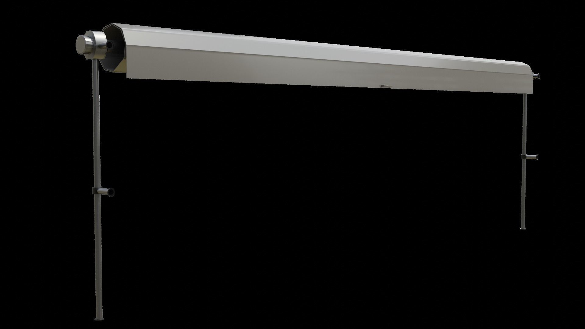 3D model Roll Up Gate with Setbuild Options VR / AR / low-poly | CGTrader