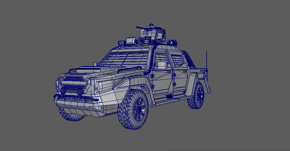 3D model Vehicle spectre VR / AR / low-poly | CGTrader