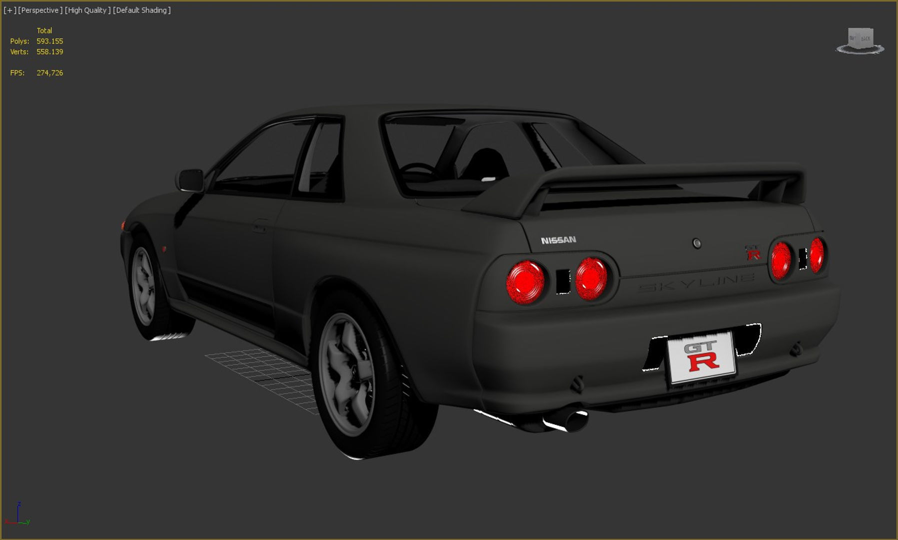 Nissan Skyline GT-R R32 3D model | CGTrader