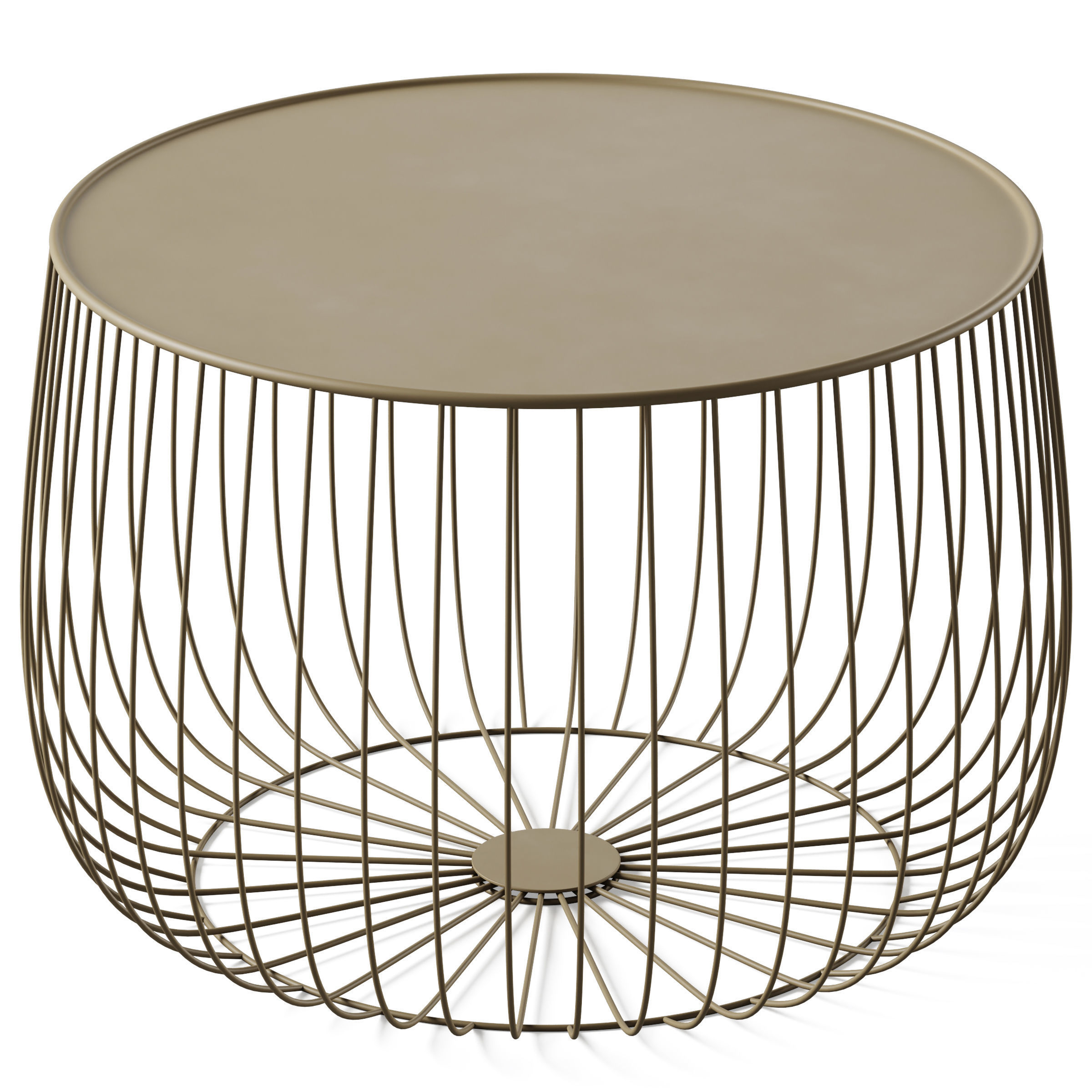 Coffee table Flat cage by Cosmo 3D model | CGTrader