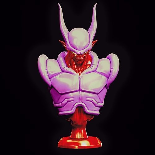 JANEMBA DRAGON BALL Z bust 3D model 3D printable | CGTrader