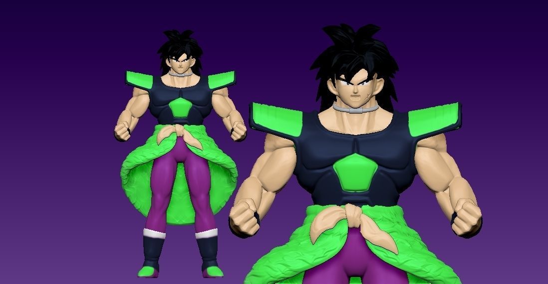 BROLY PART1 - DRAGONBALL - 3D PRINT MODEL 3D model 3D printable | CGTrader