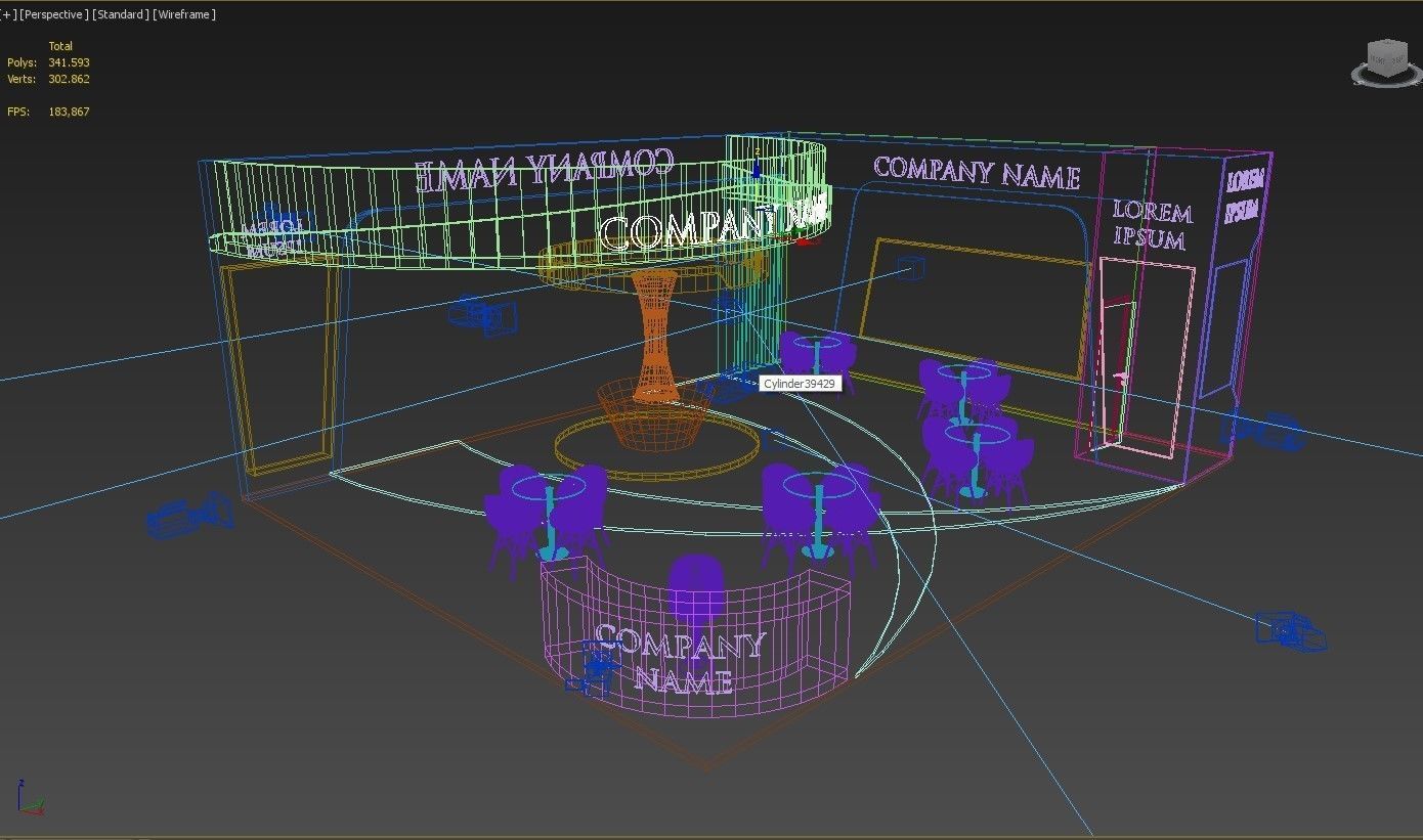Exhibition 093 3D model | CGTrader