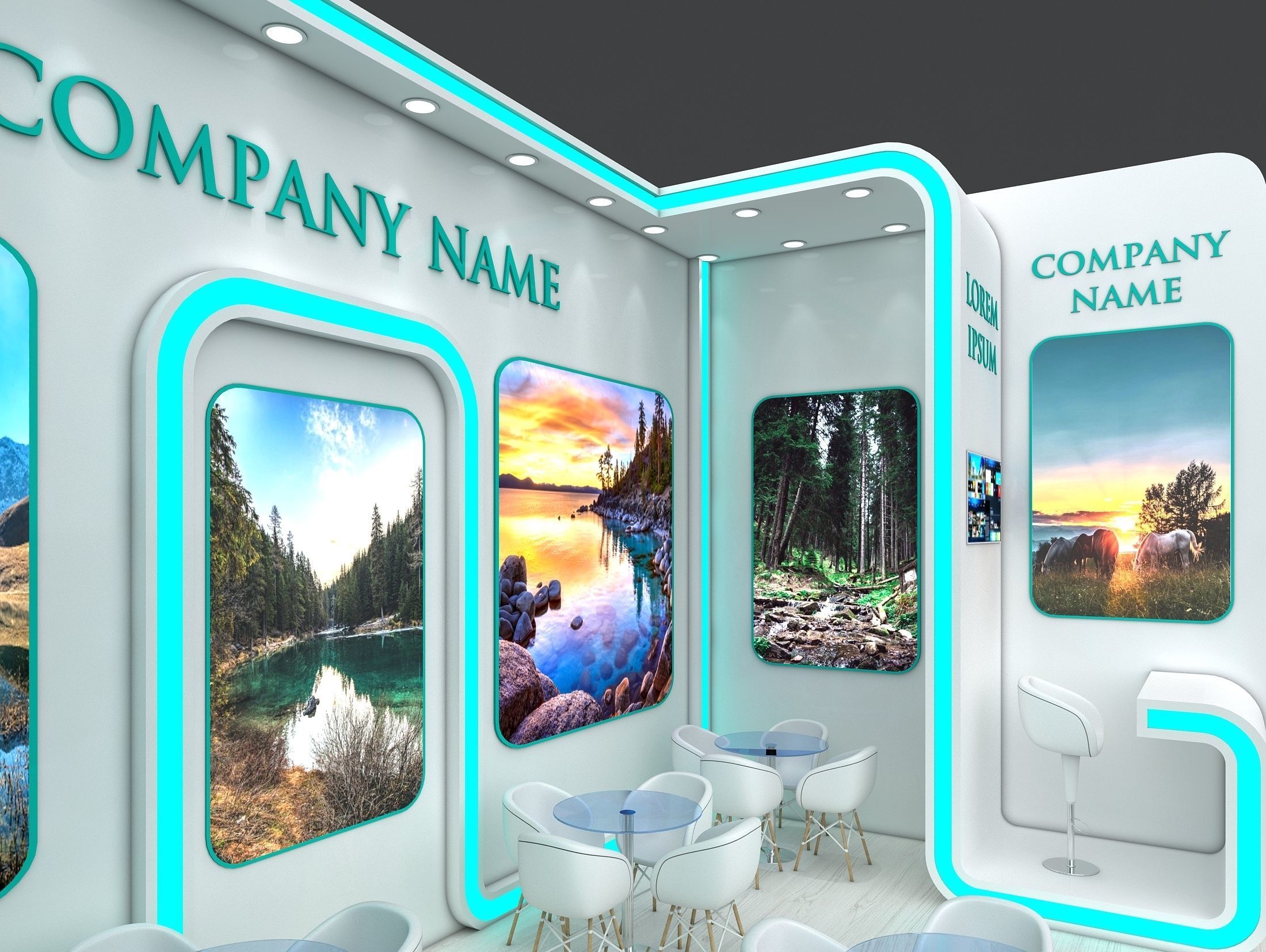 Exhibition 067 3D model | CGTrader