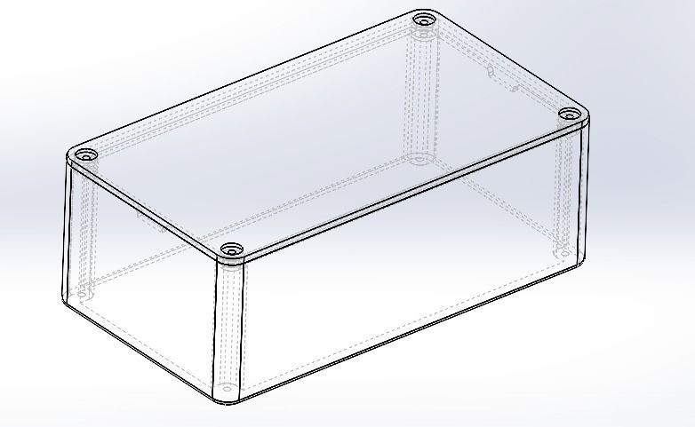 Project Boxes for Electronics General Use PCB Enclosures 3D model 3D ...