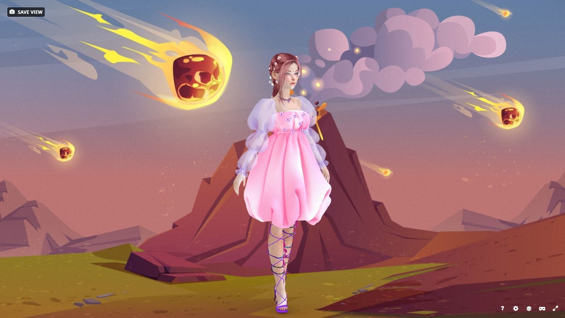 3D model Rigged and Animated Fairy Girl Perfect for High-Quality ...