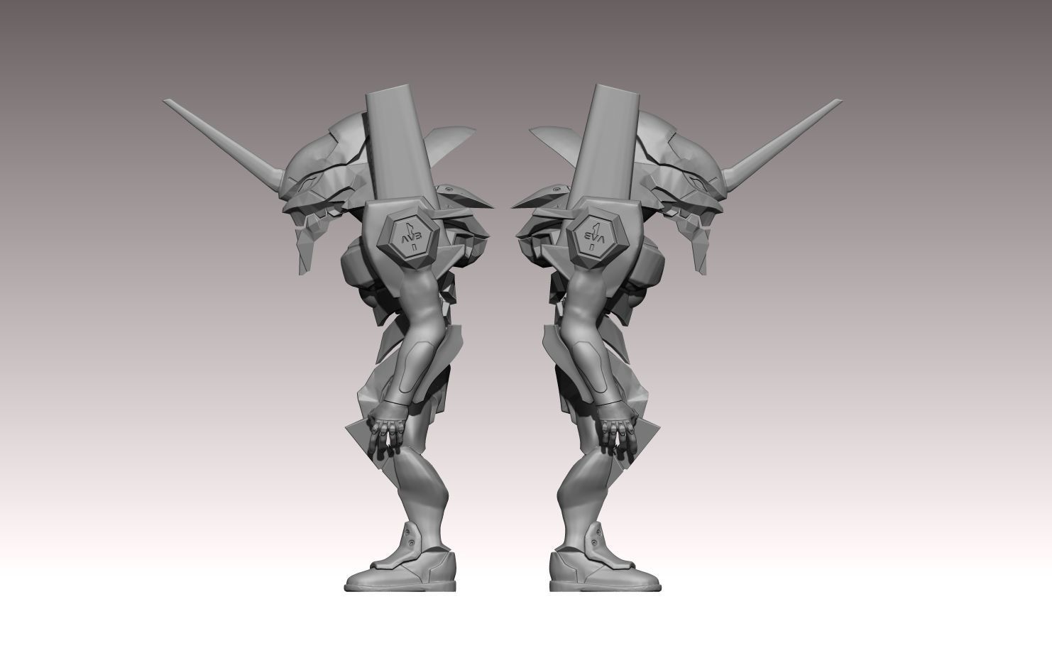 evangelion 01 3D model 3D printable | CGTrader
