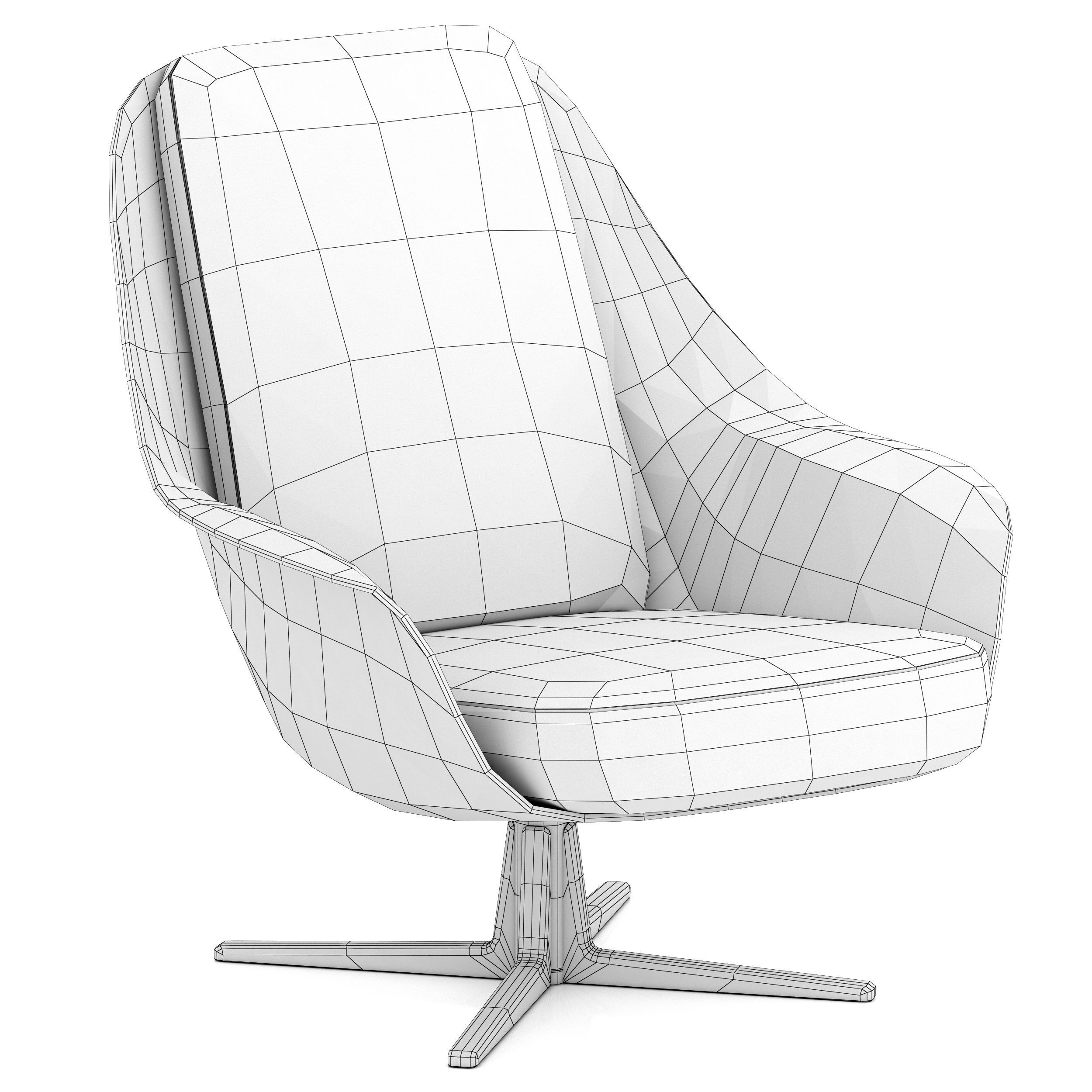 Flexform Sveva Light 3D model | CGTrader