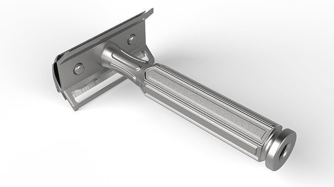 3D model NOSTALGIC SHAVING BLADE VR / AR / low-poly | CGTrader