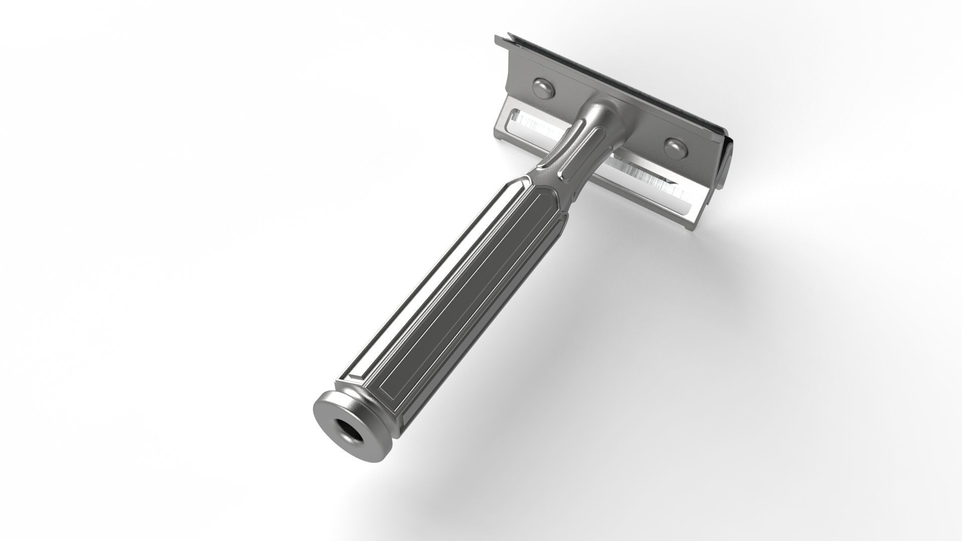 3D model NOSTALGIC SHAVING BLADE VR / AR / low-poly | CGTrader