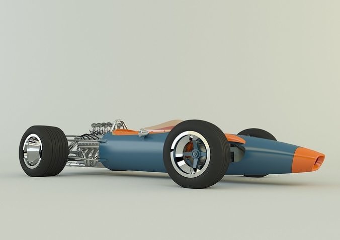 Lotus Type 49 3D model | CGTrader
