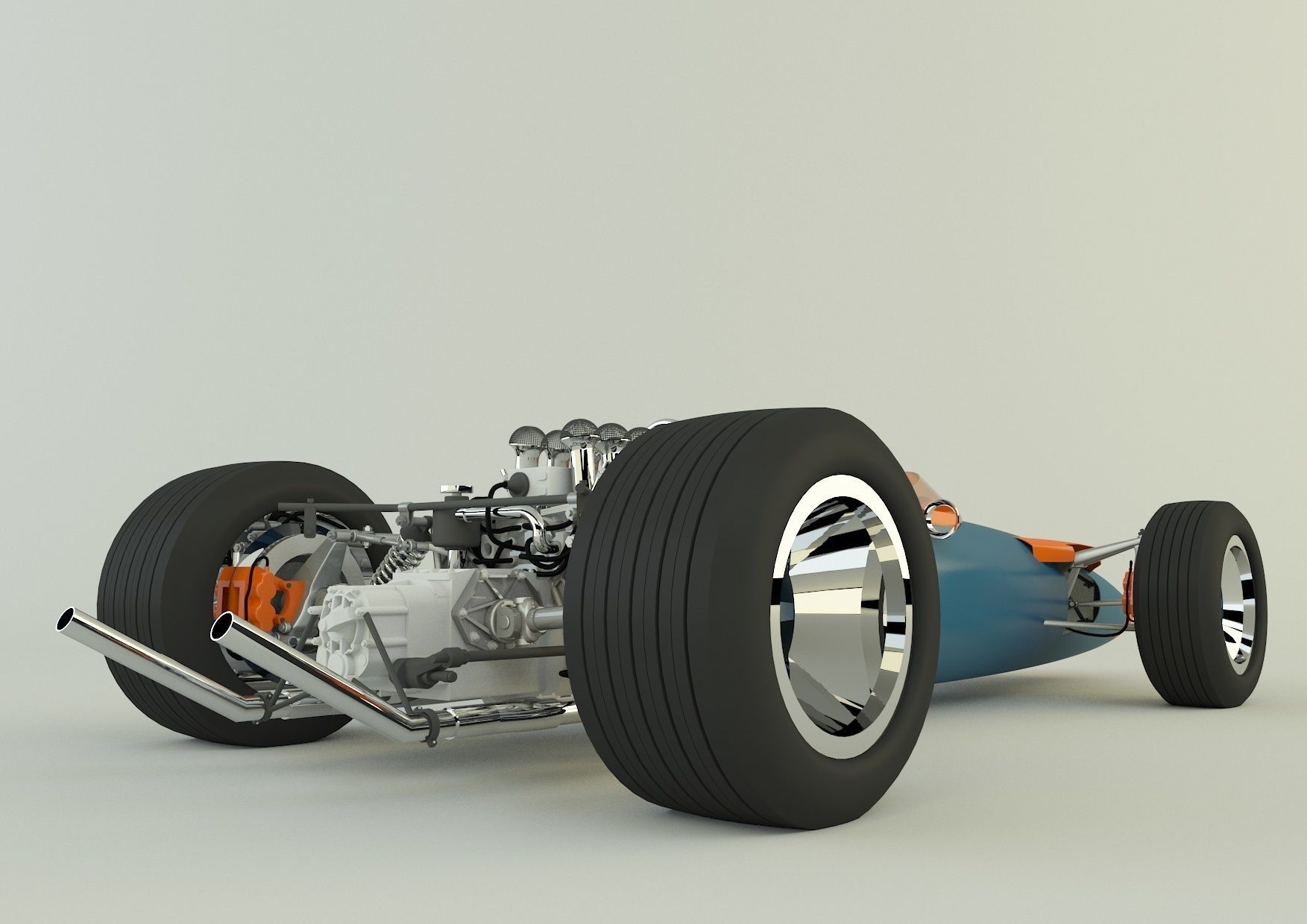 Lotus Type 49 3D model | CGTrader