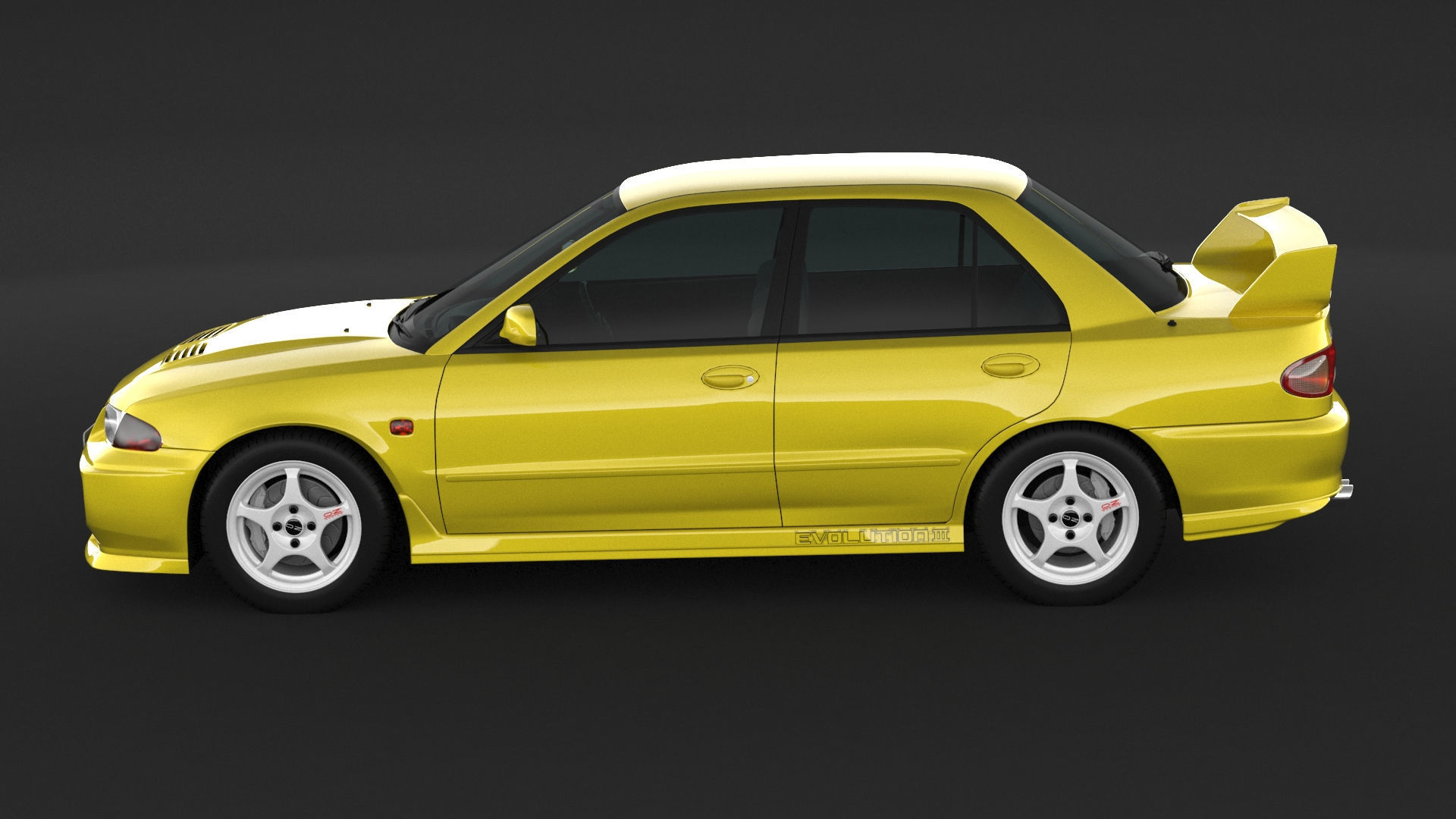 Mitsubishi Lancer Evolution 3 3D model | CGTrader