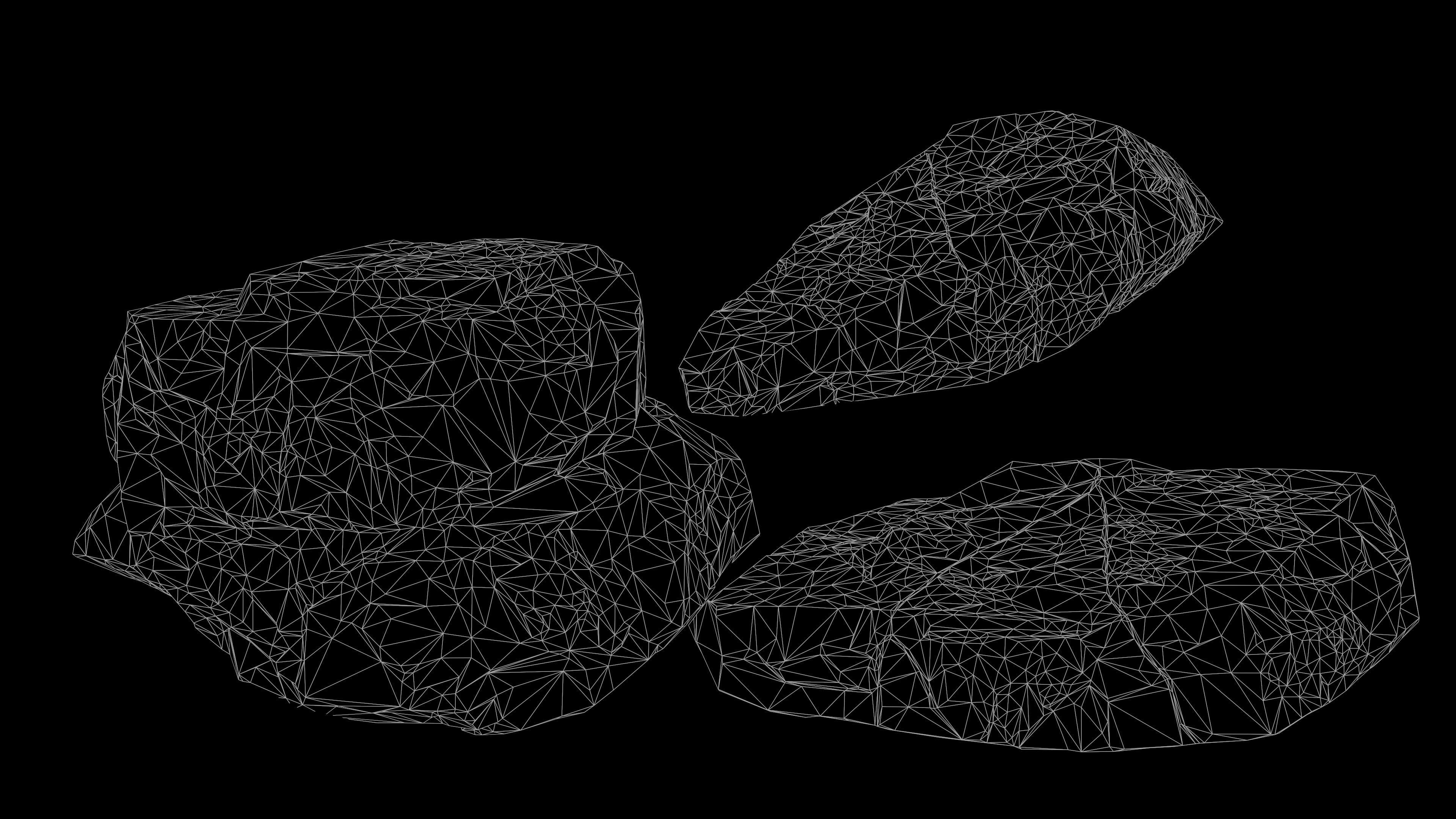 Stlized Rock Model Low-poly 3D model free VR / AR / low-poly 3D model ...