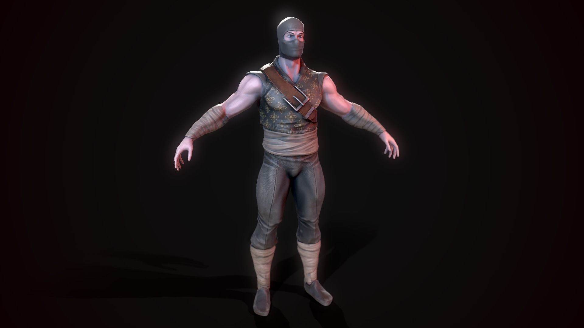 3D model Stylised Ninja Pack VR / AR / low-poly | CGTrader