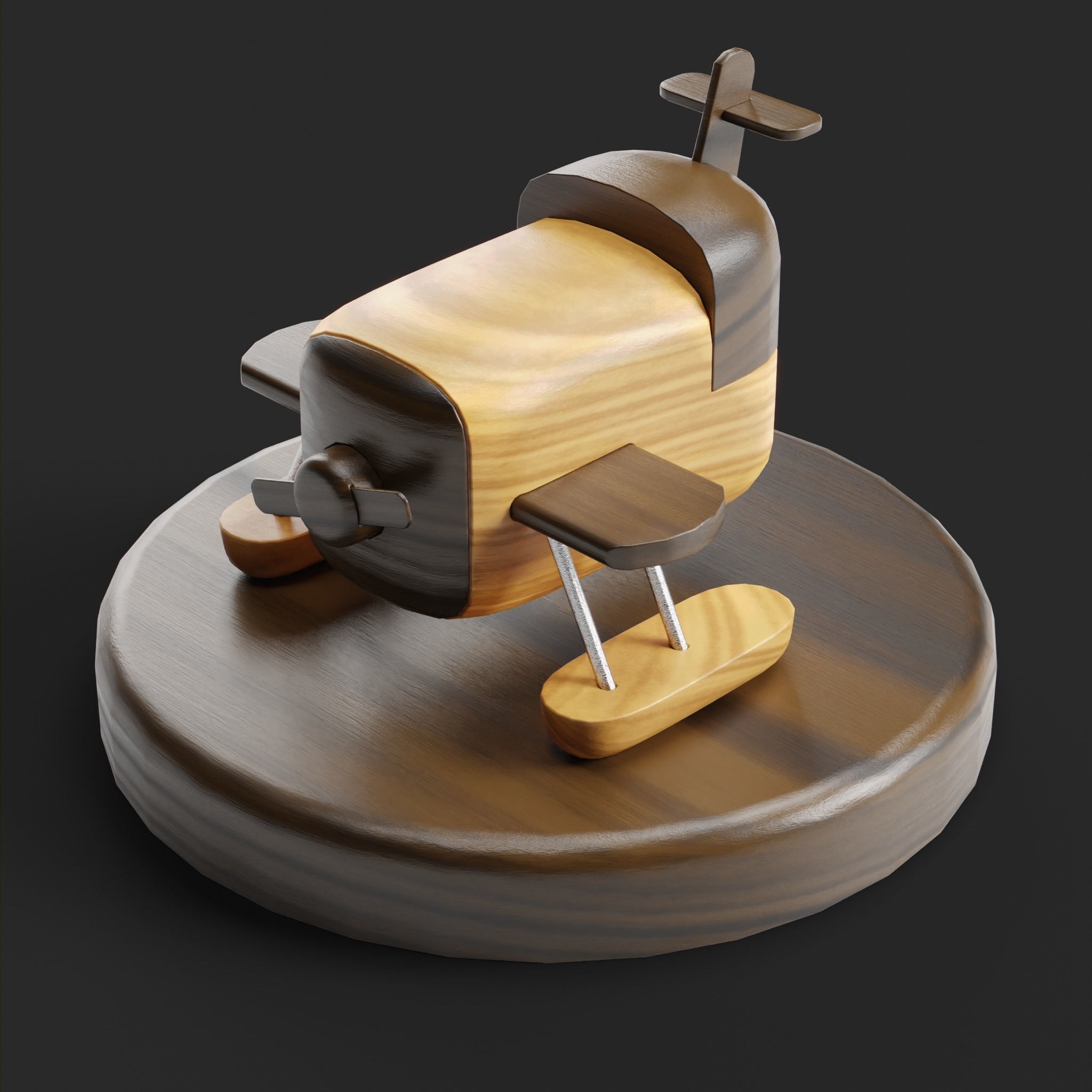 Plane Decoration 3D model | CGTrader