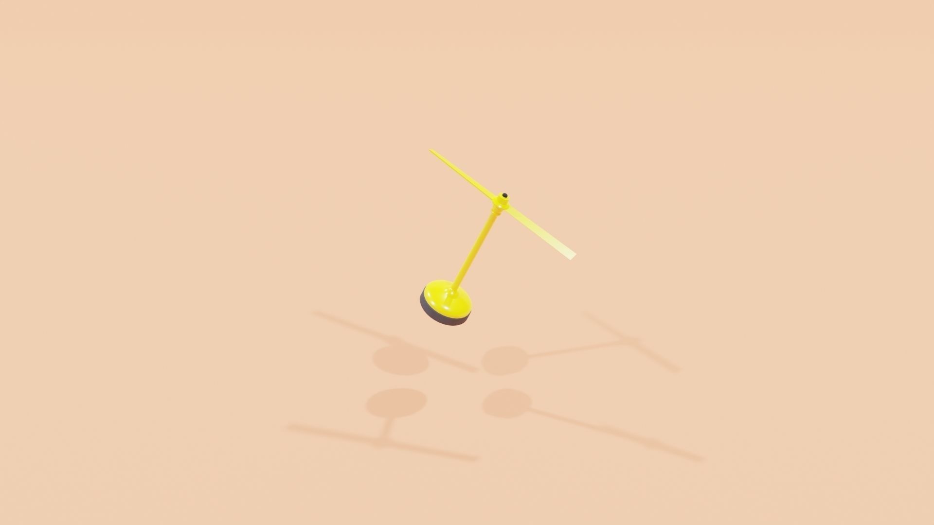 Doraemon Take Copter - Bamboo Copter - The Hopter 3D model | CGTrader