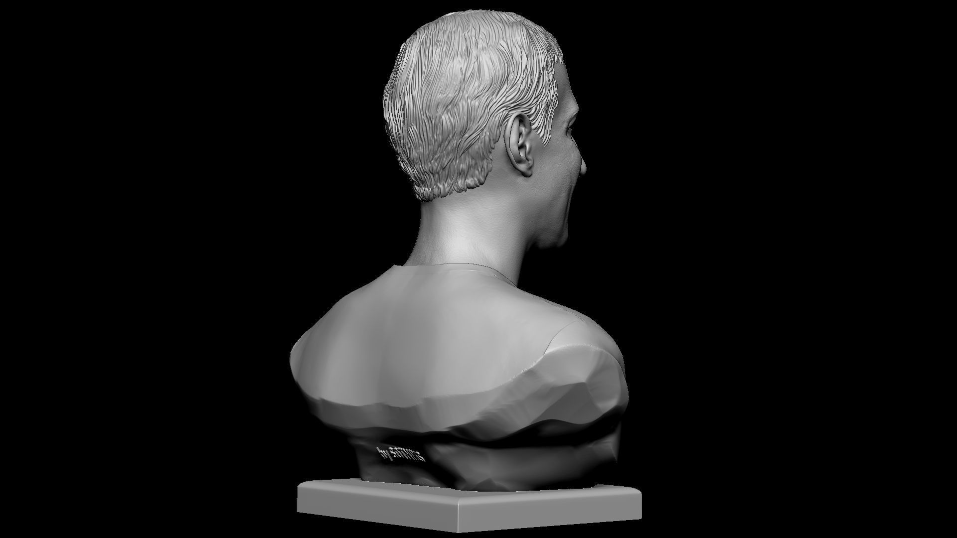 Mark Zuckerberg 3D model 3D printable | CGTrader