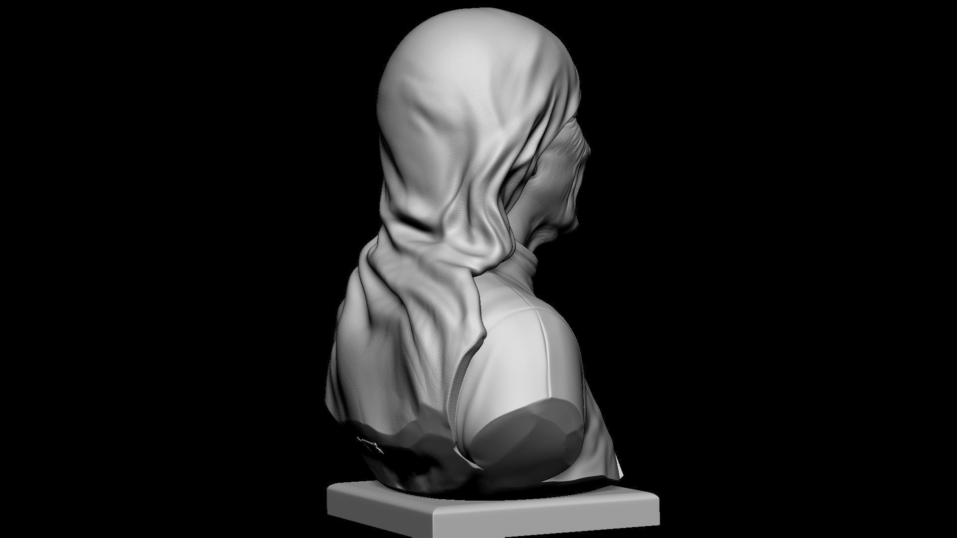 Mother Teresa 3D model 3D printable | CGTrader