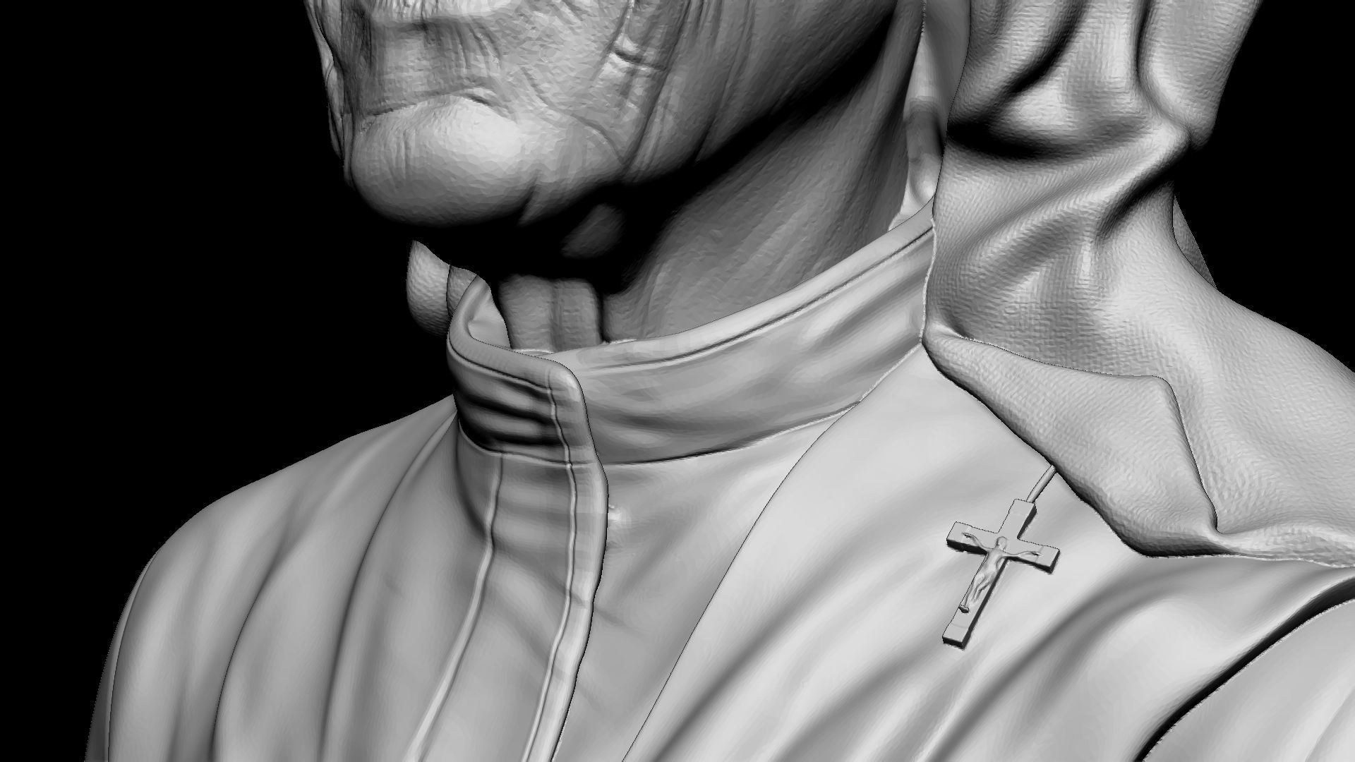 Mother Teresa 3D model 3D printable | CGTrader