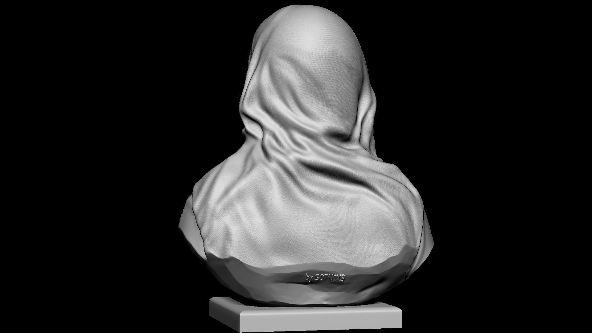 Mother Teresa 3D model 3D printable | CGTrader