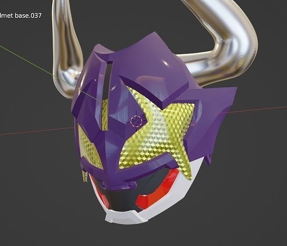 Magnum Form JAW ONLY for Kamen rider Buffa helmet 3D model 3D printable ...