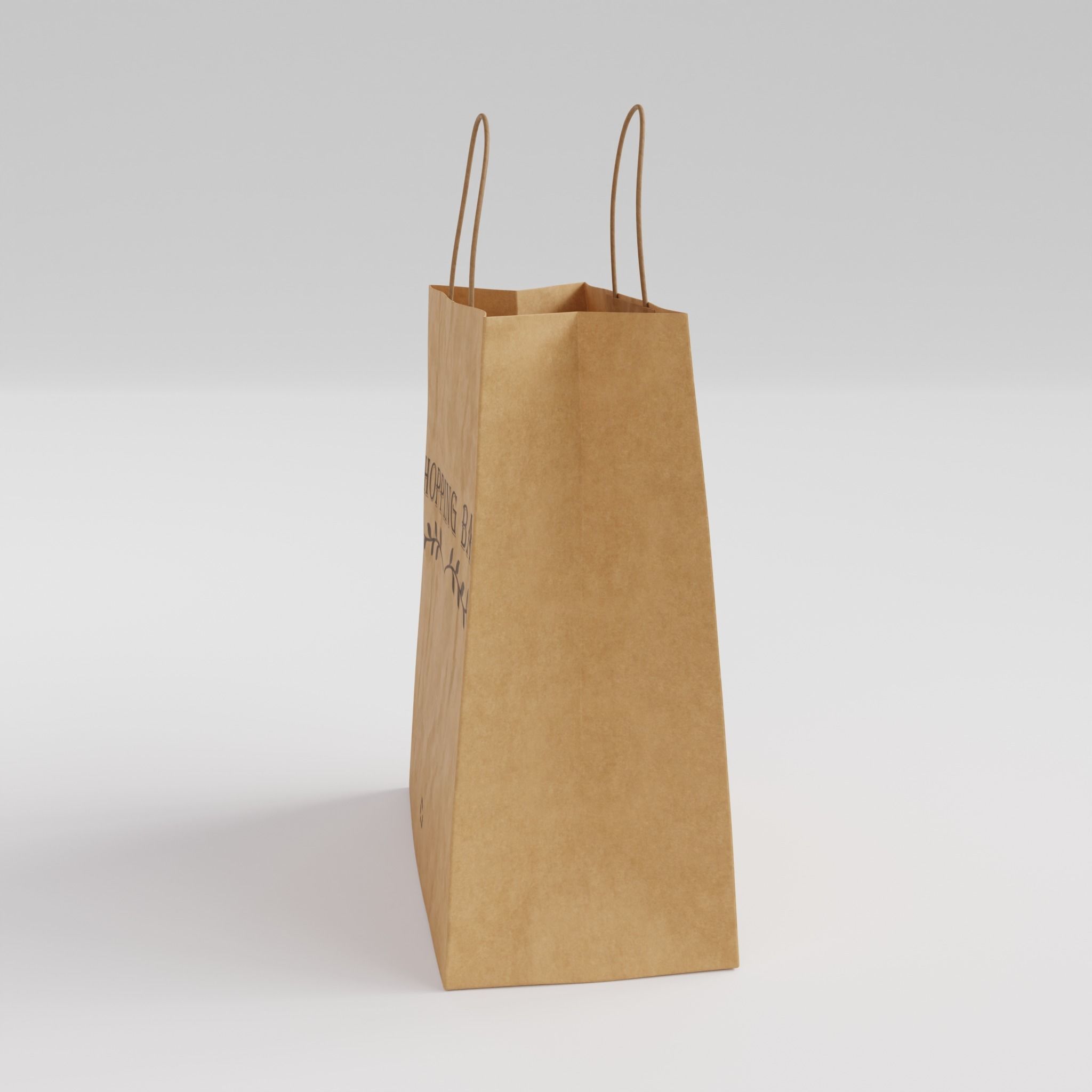 Shopping Bag 1 3D model | CGTrader
