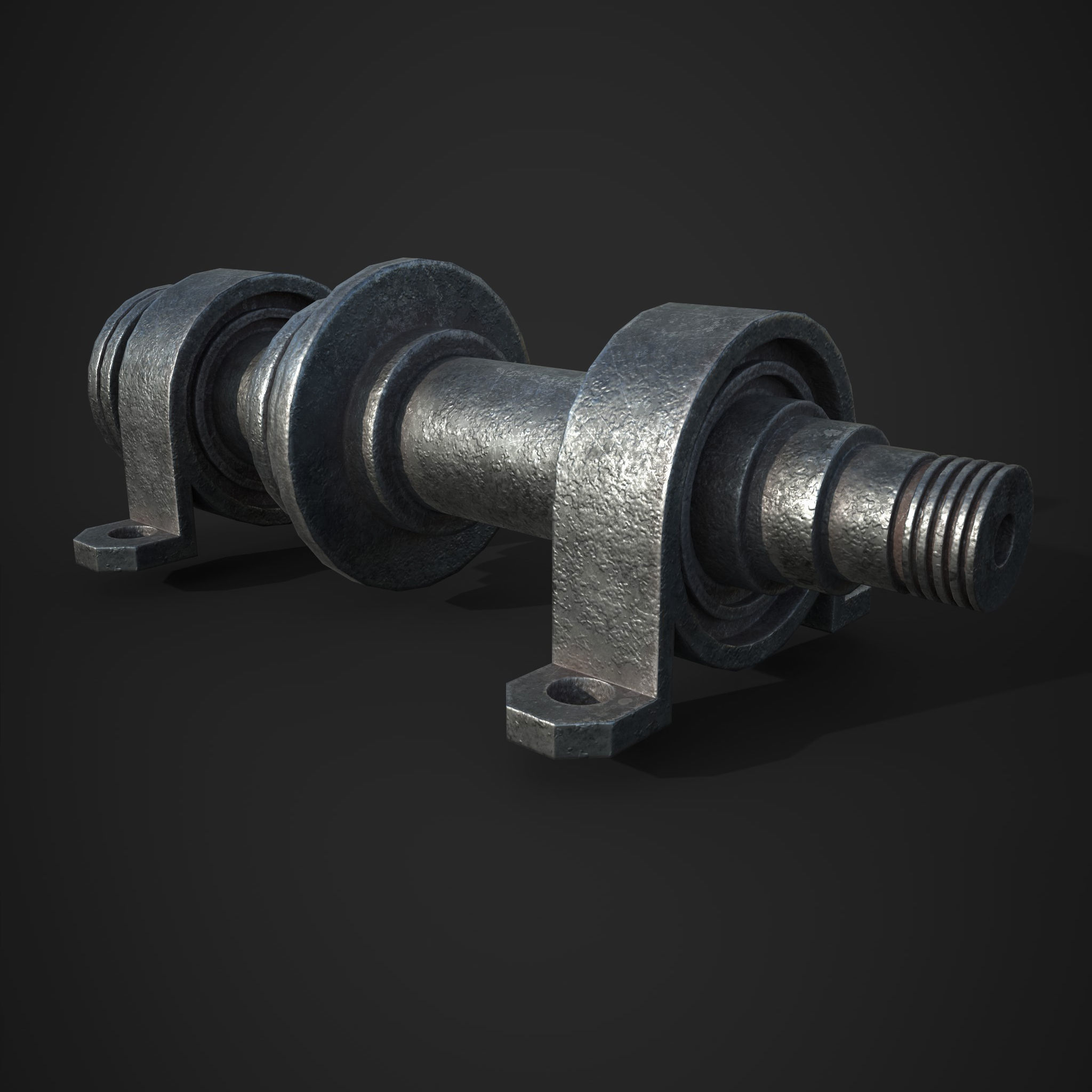 3D model Bearing Shaft VR / AR / low-poly | CGTrader