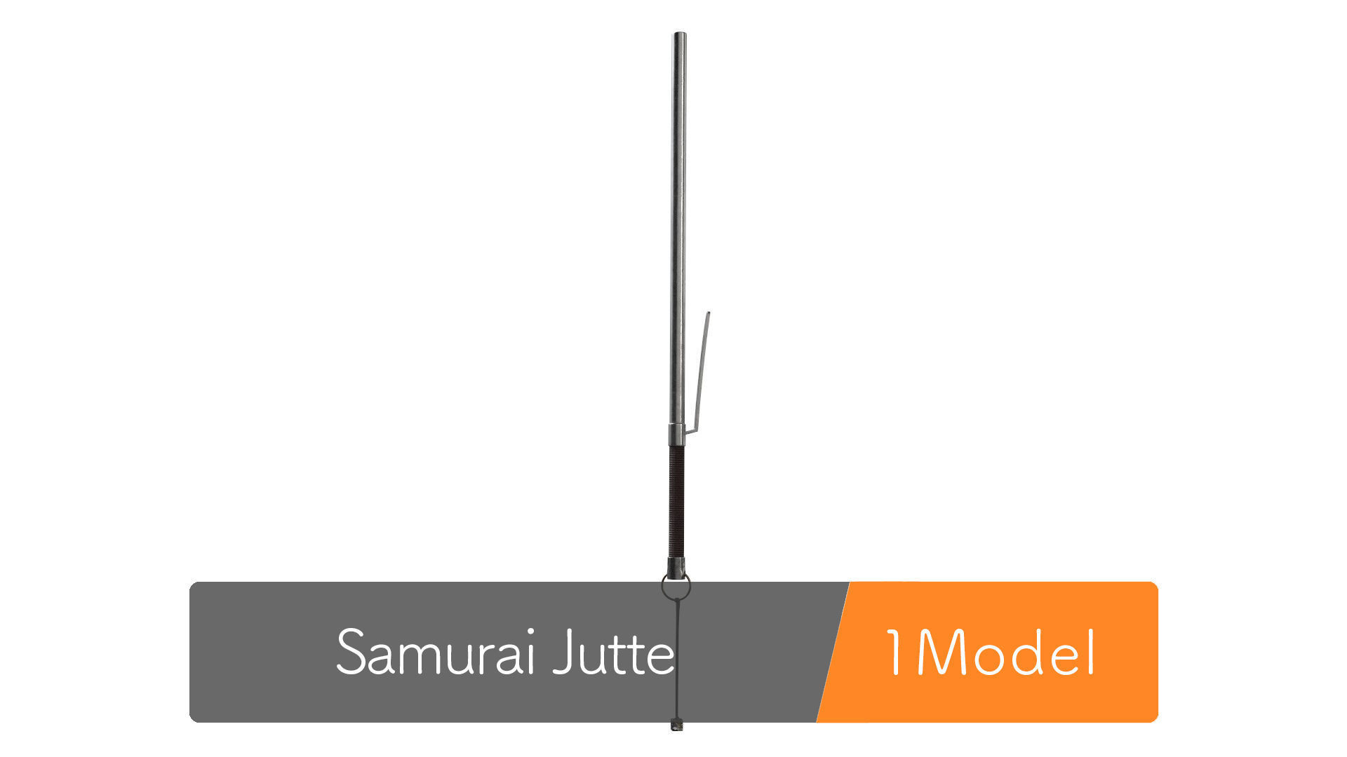Samurai Jutte 3D model | CGTrader