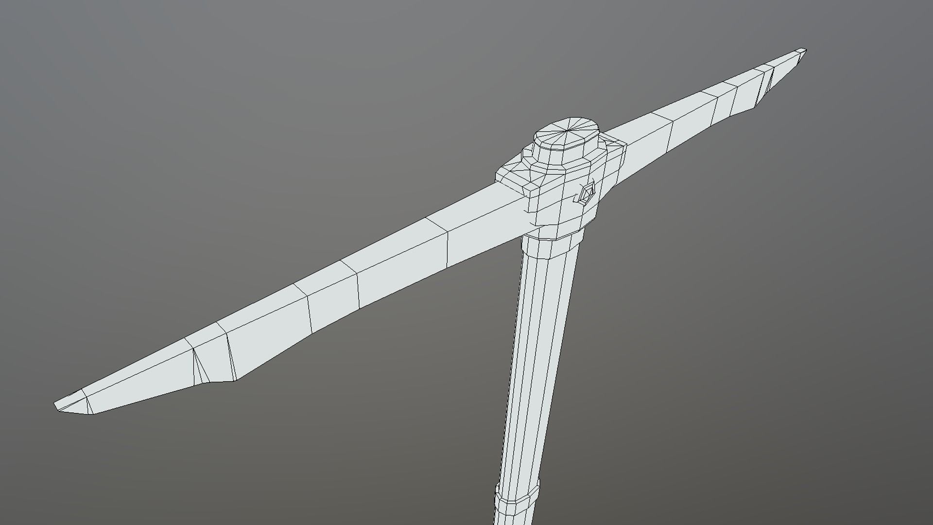 3D model Pickaxe - Diamond VR / AR / low-poly | CGTrader