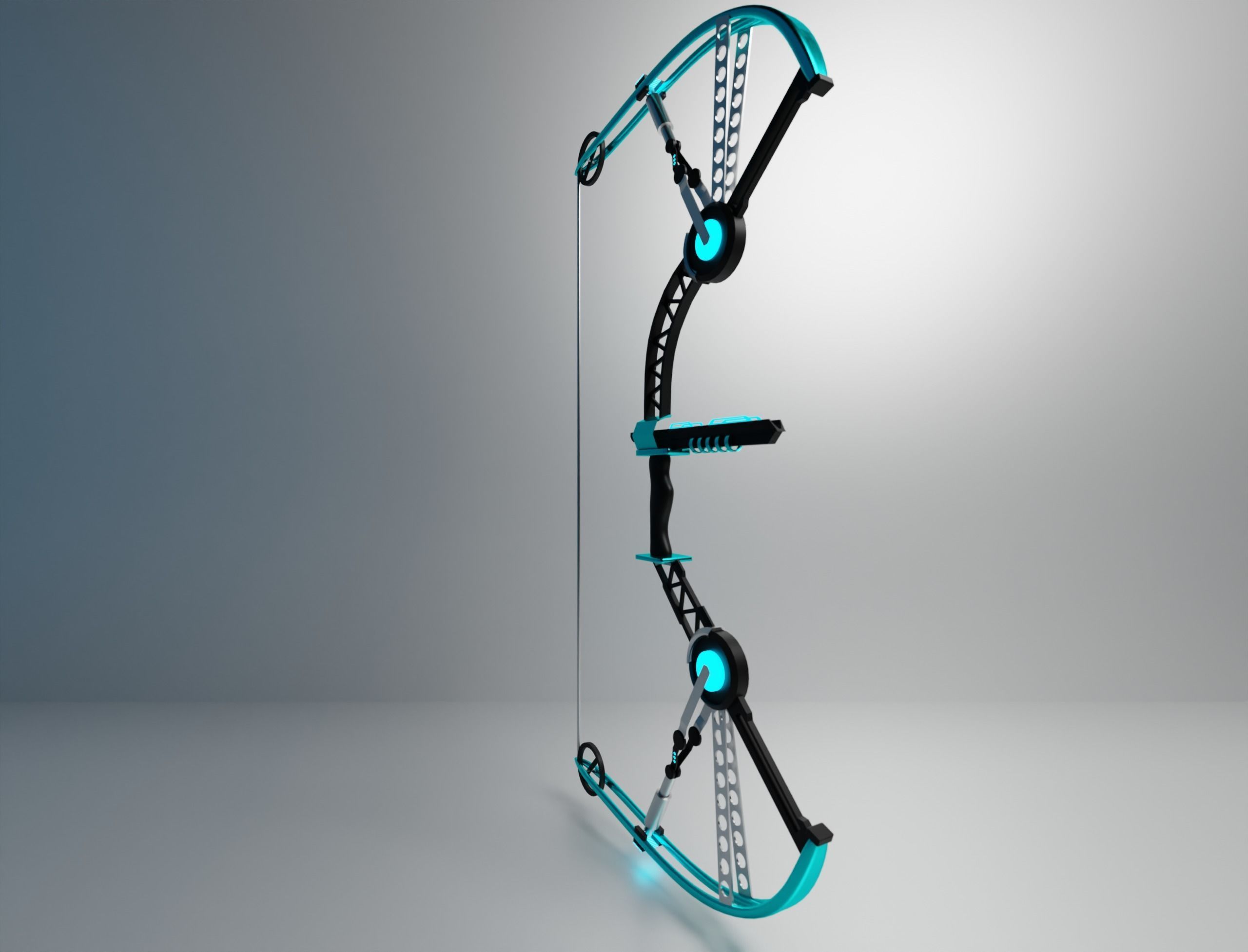 High Tech Bow LightArrowWeapon - LAW 3D Model 3D model | CGTrader