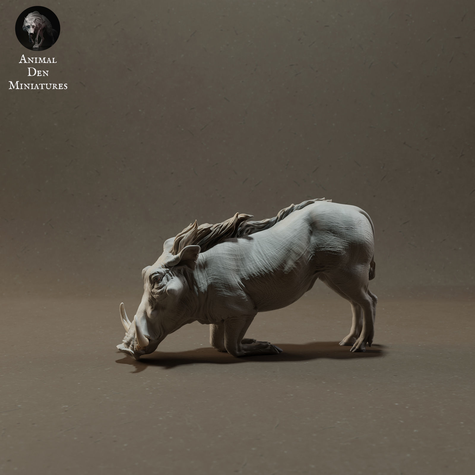 Warthog Kneel 3D model 3D printable | CGTrader