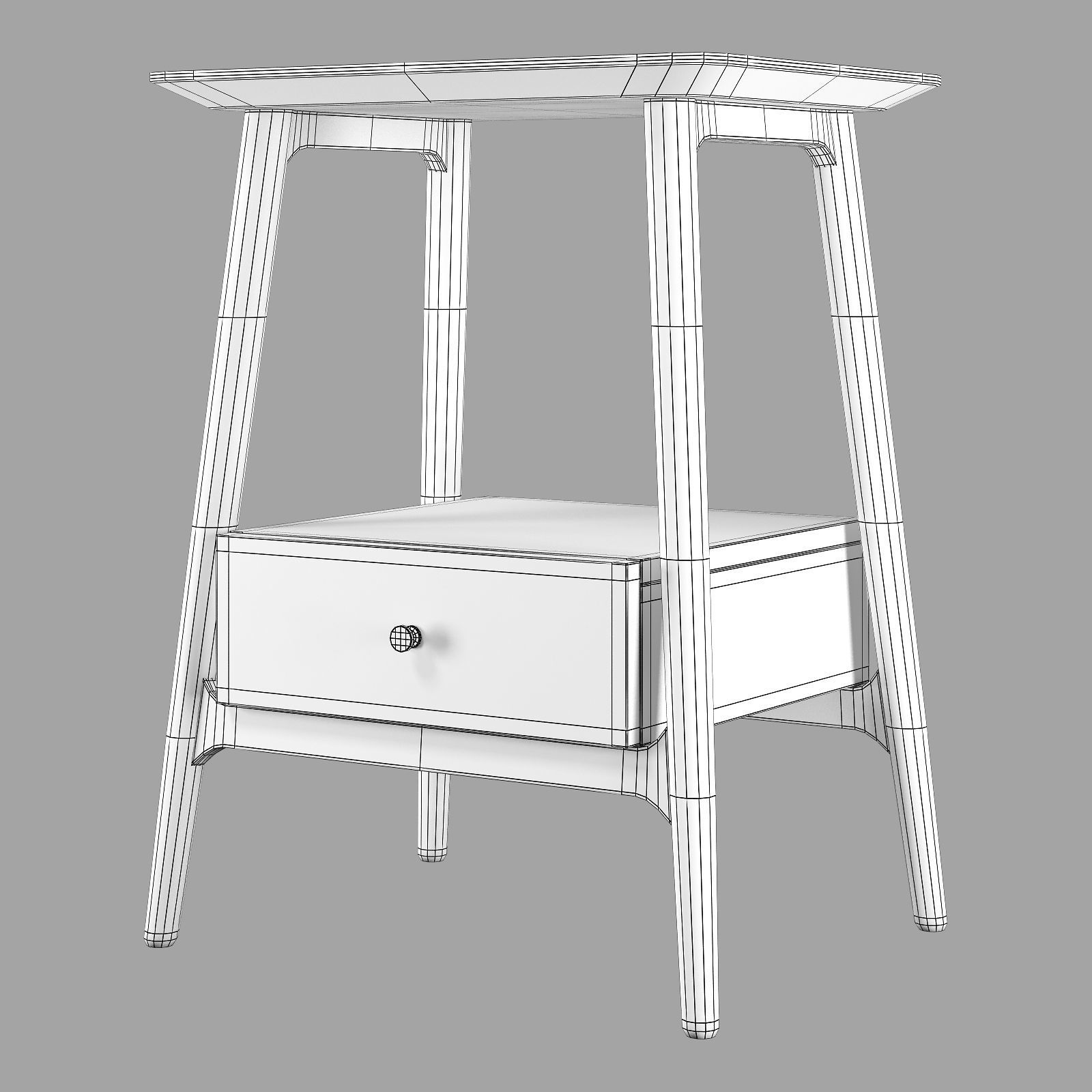 Chehoma jules bedside table 3D model | CGTrader
