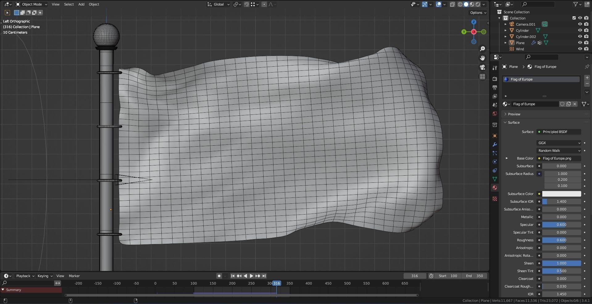Animated Pakistan Flags 3D model animated | CGTrader