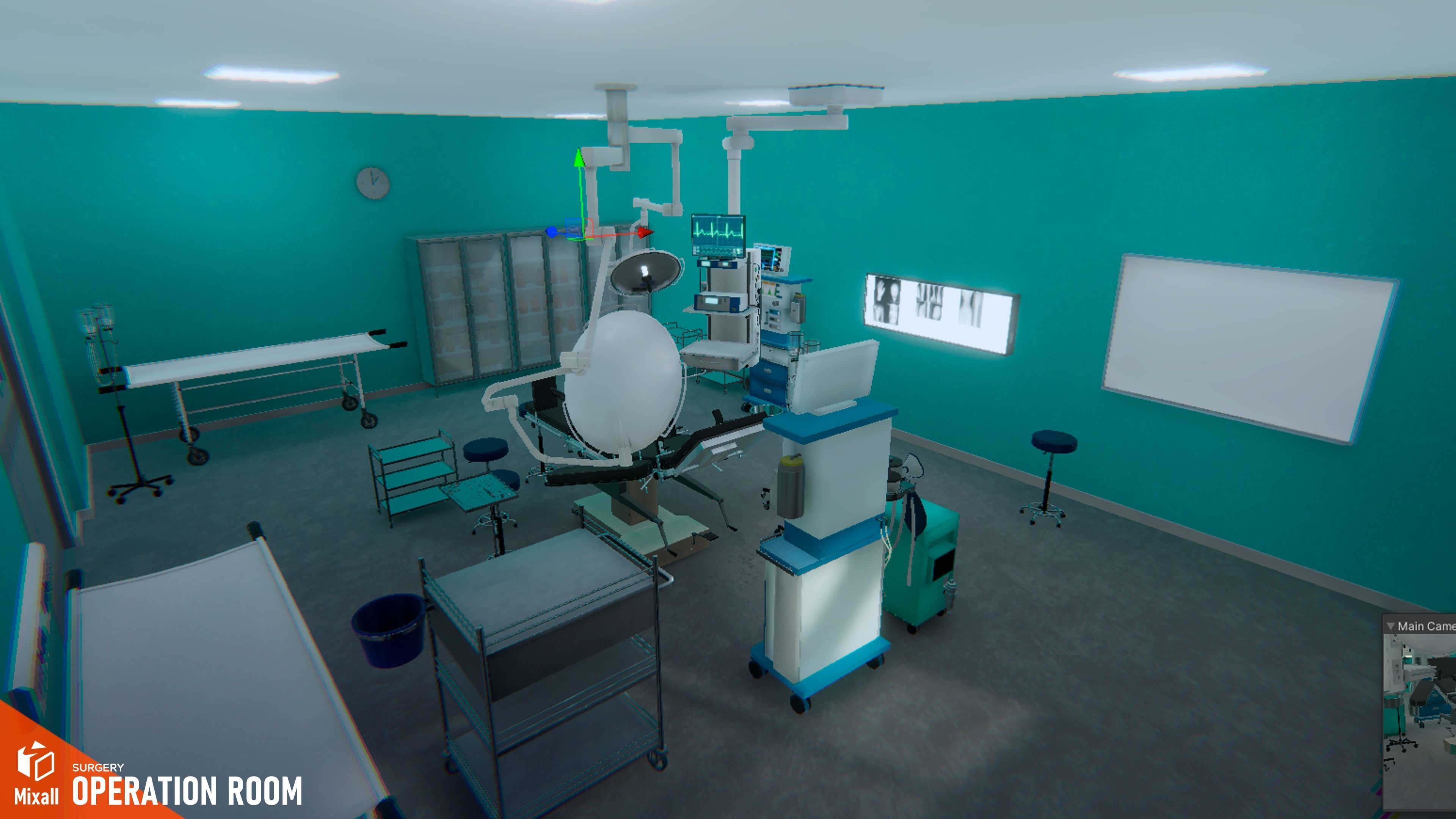 Operation room - surgery 3D model | CGTrader