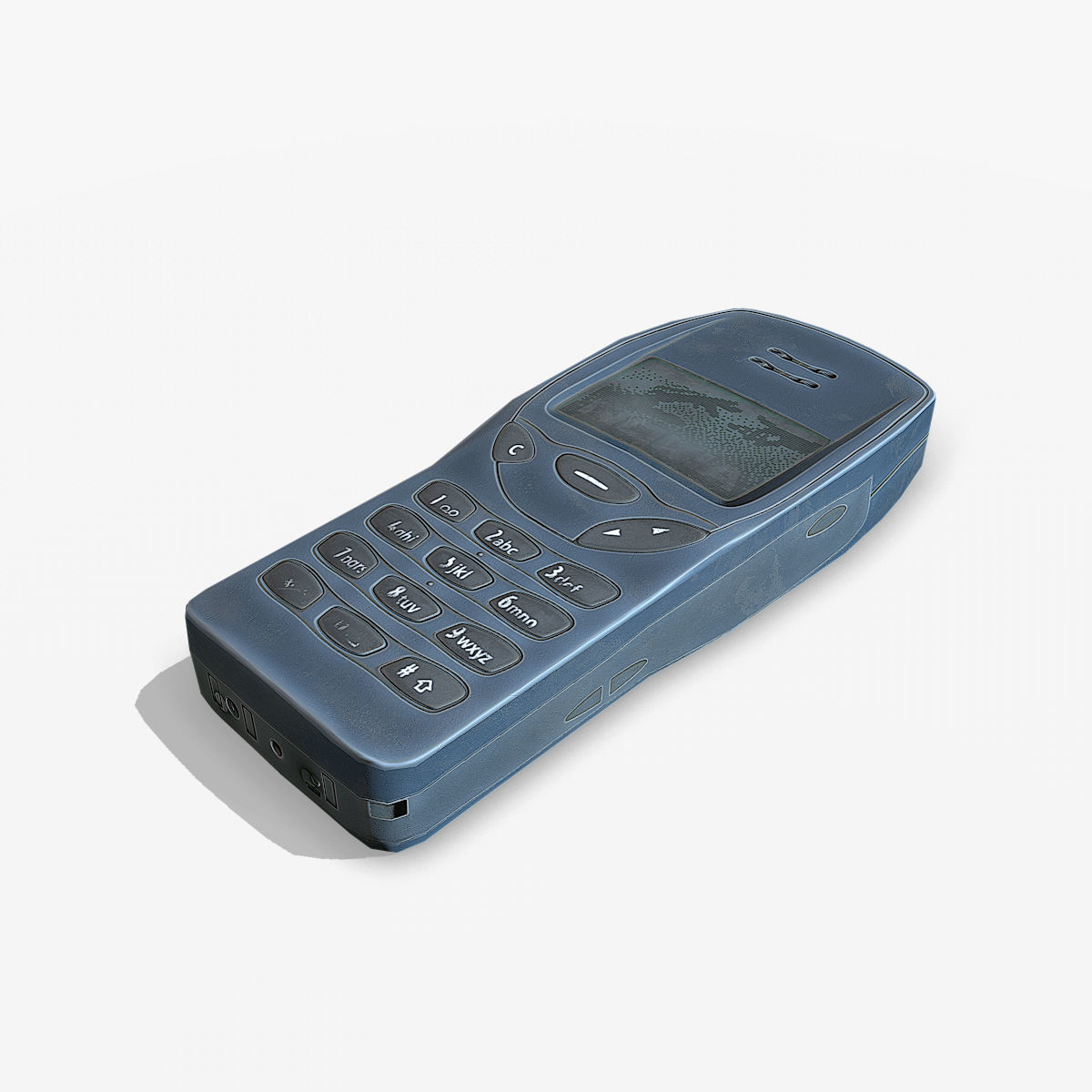 3D model Old Mobile Nokia 3210 VR / AR / low-poly | CGTrader