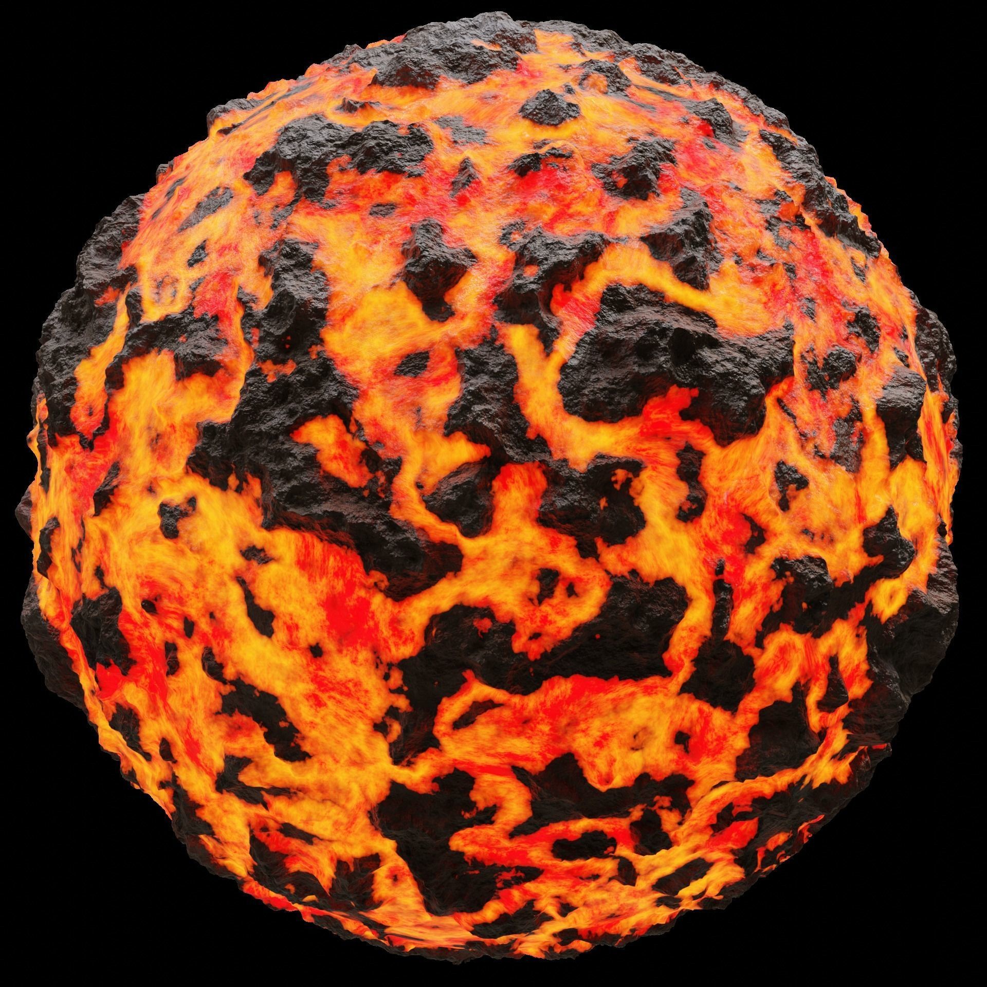 Procedural Rocky Lava Material free Texture | CGTrader
