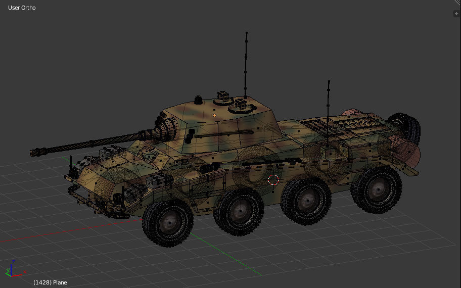 3D model Historical WW2 armored car VR / AR / low-poly | CGTrader