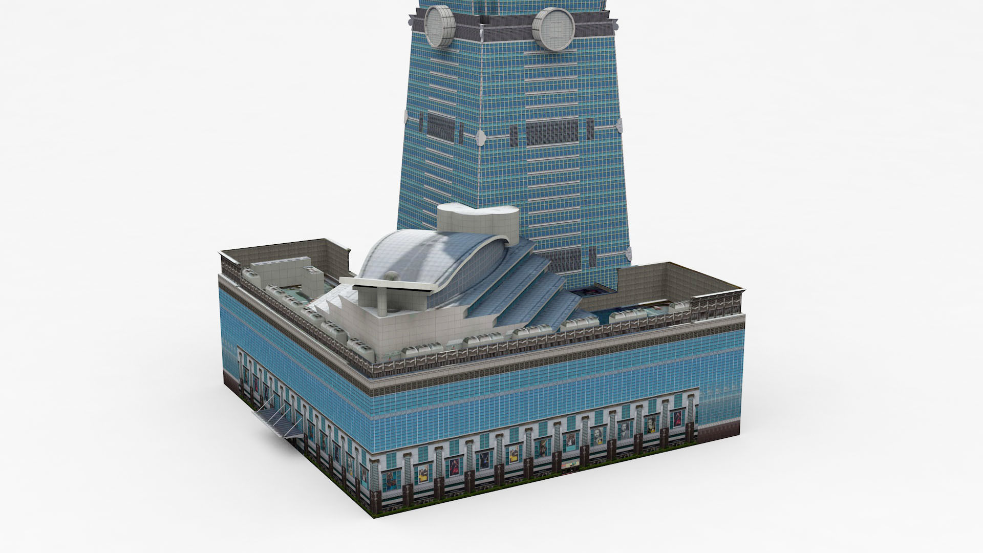 Taipei 101 3D model | CGTrader