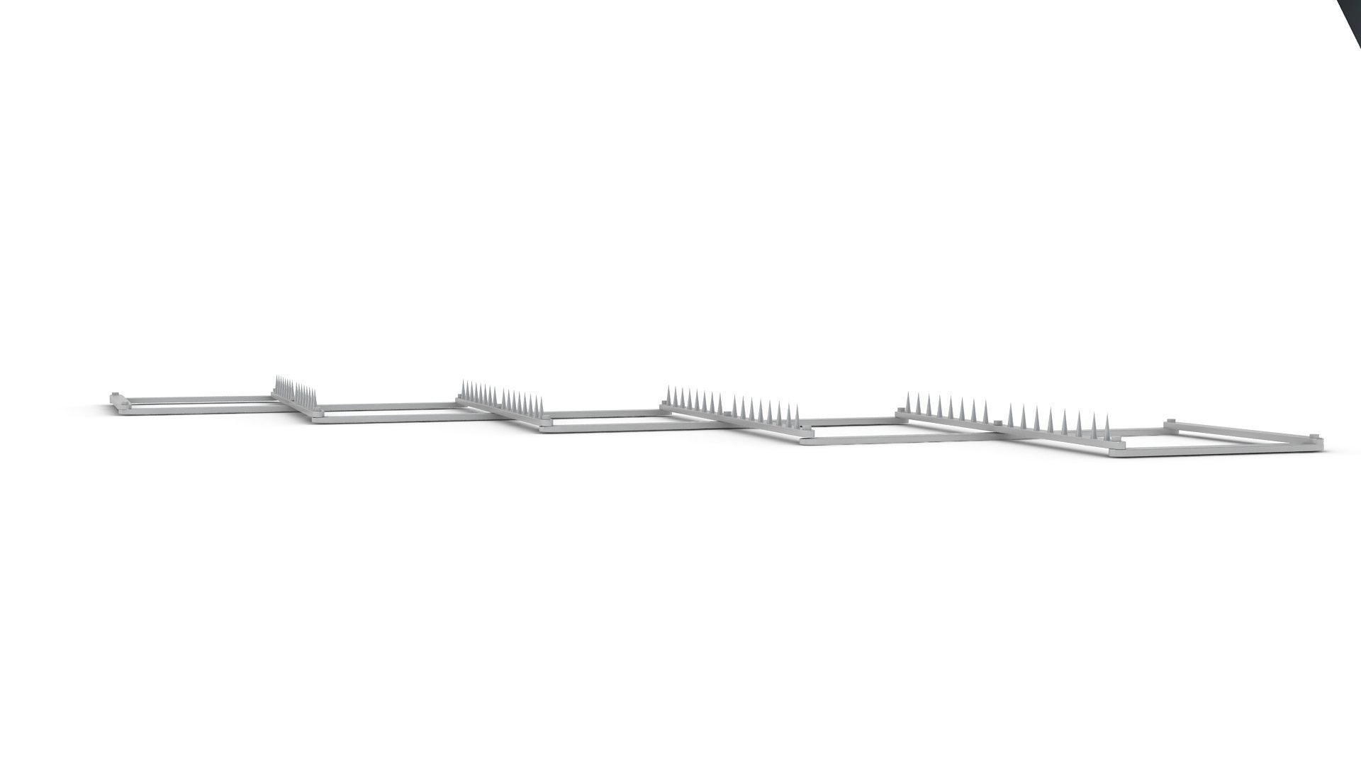 Spike Strips 3D model | CGTrader