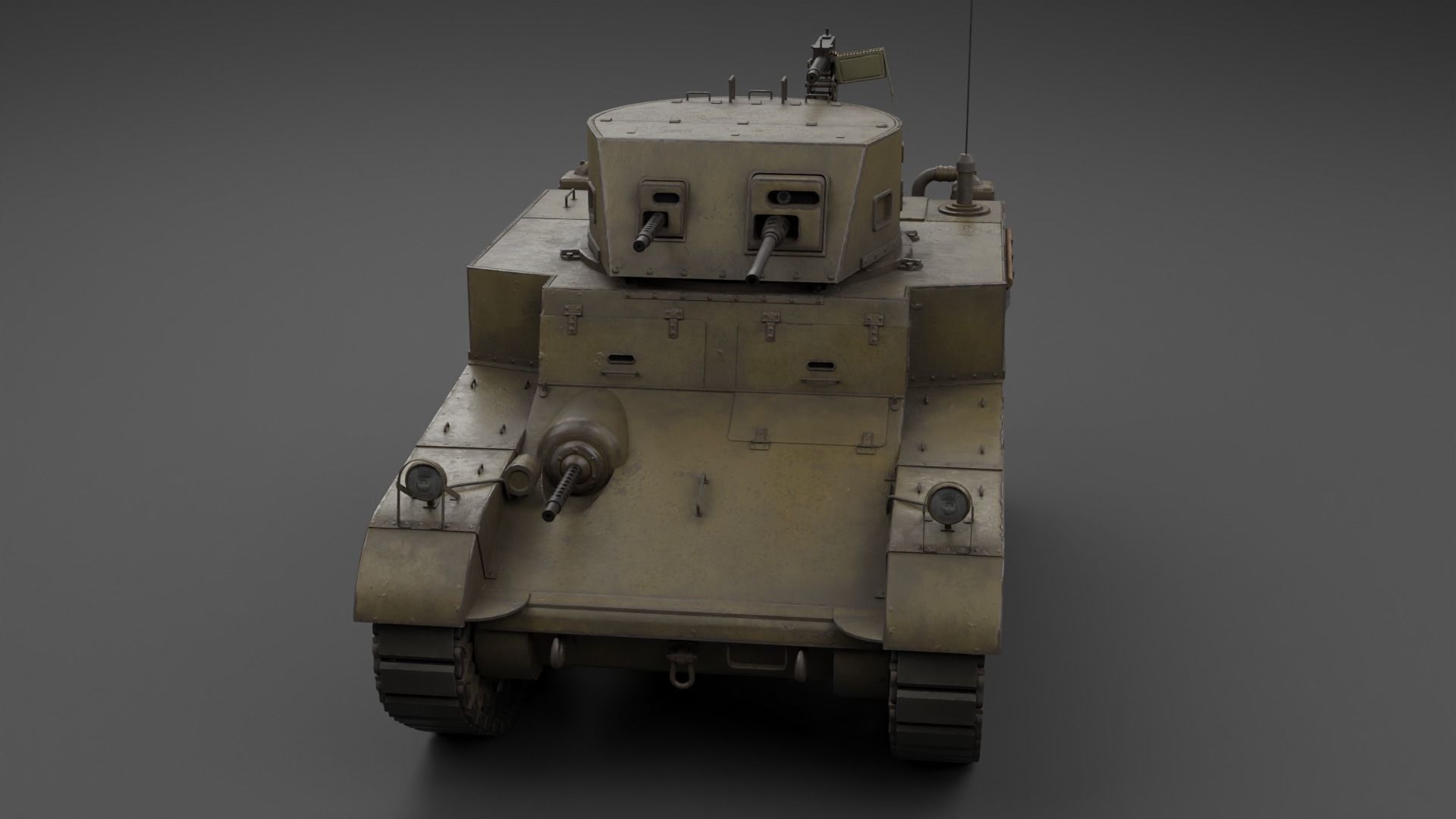 3D model M1 Combat Car Light Tank VR / AR / low-poly | CGTrader