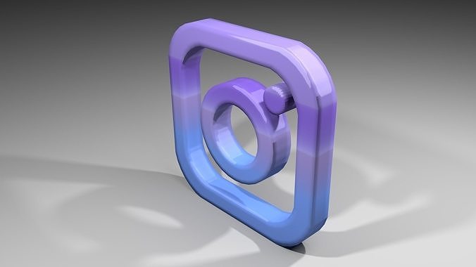 icon - Instagram 3D model | CGTrader