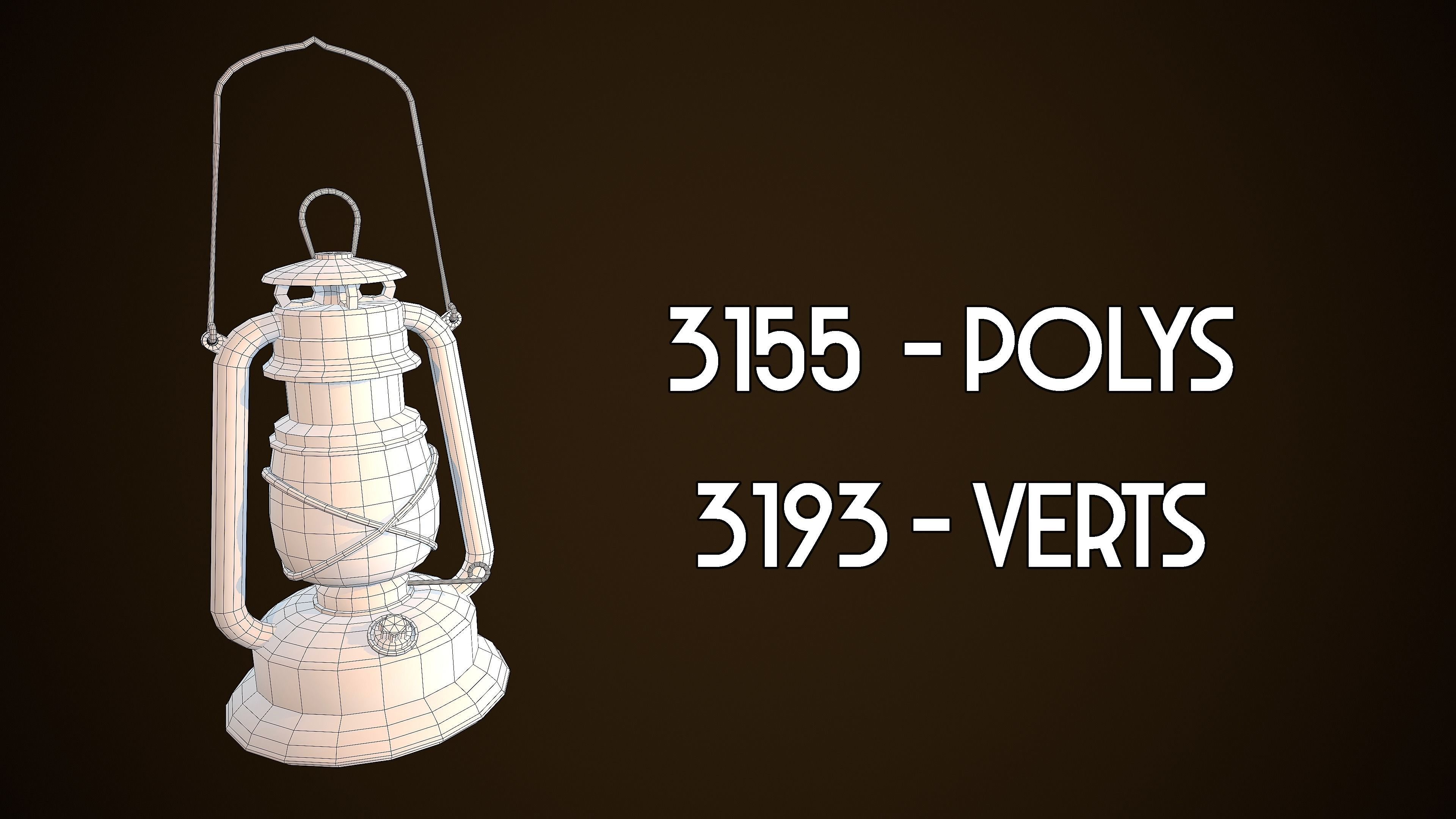 3D model OIL LAMP VINTAGE REALISTIC STYLIZED VR / AR / low-poly | CGTrader