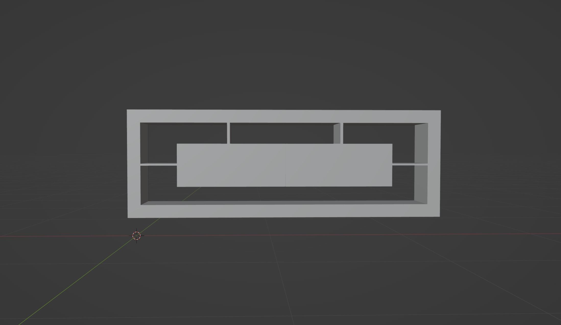 3D model Low Poly TV Stand - Low Poly VR / AR / low-poly | CGTrader