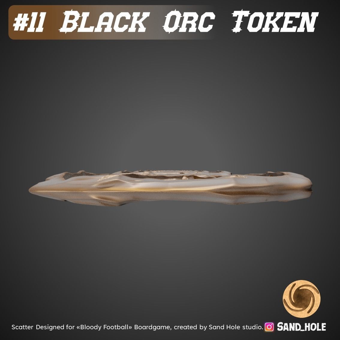 BLACK ORC TOKENS - SH11T 3D model | CGTrader