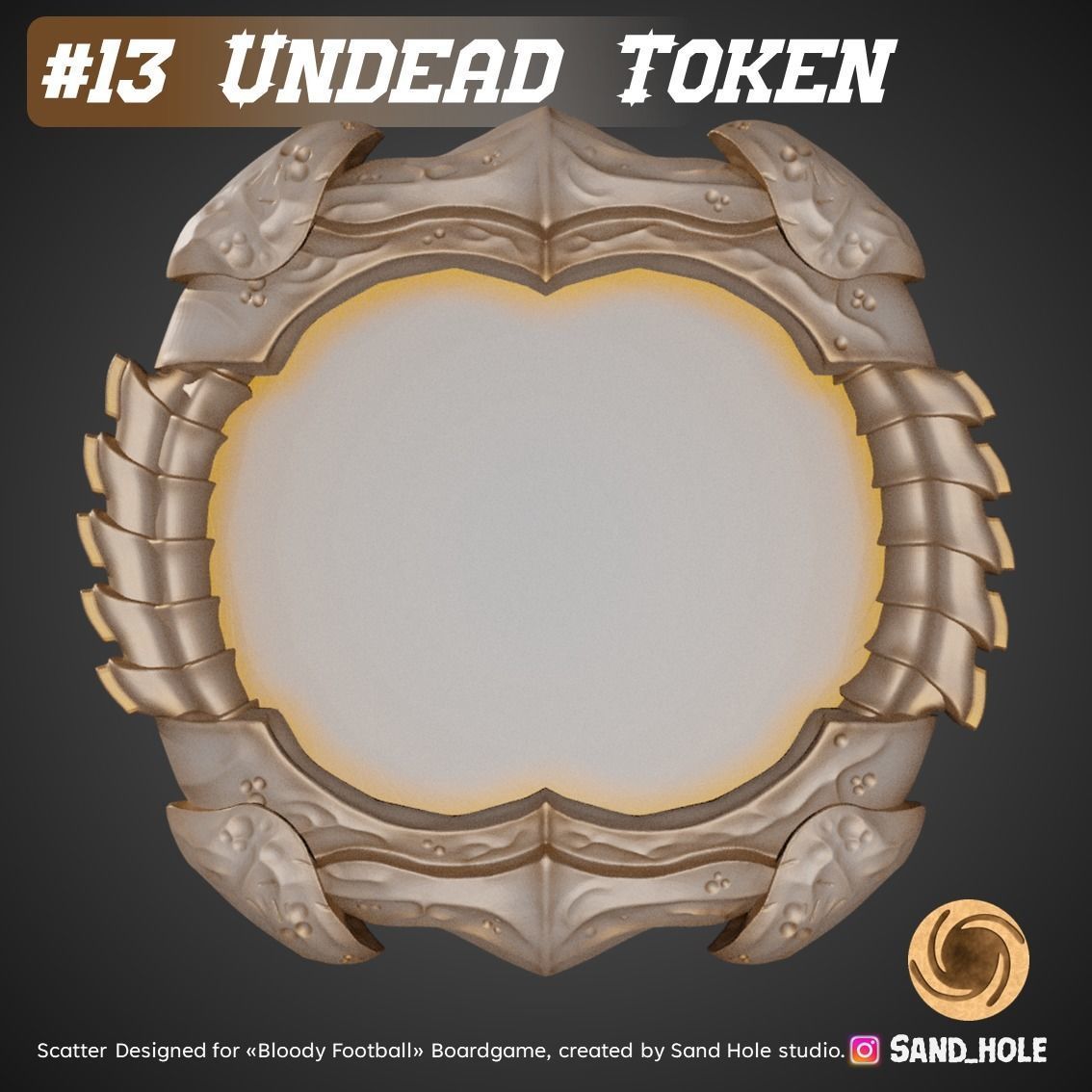 UNDEAD TOKENS - SH13T 3D model | CGTrader