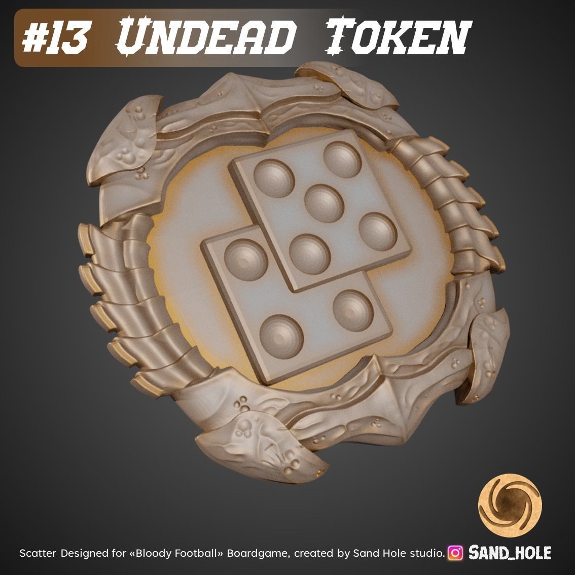UNDEAD TOKENS - SH13T 3D model | CGTrader