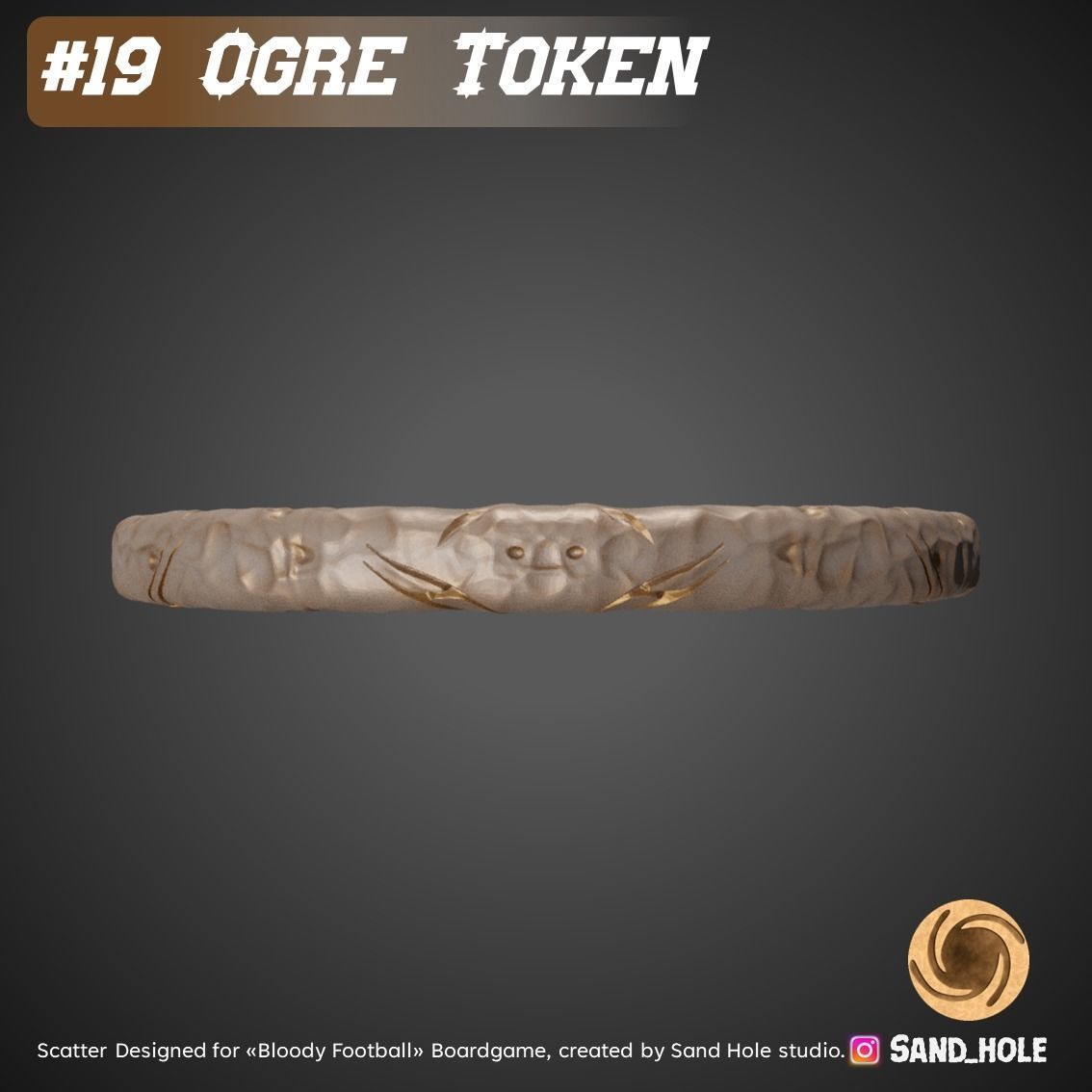 OGRE TOKENS - SH19T 3D model | CGTrader