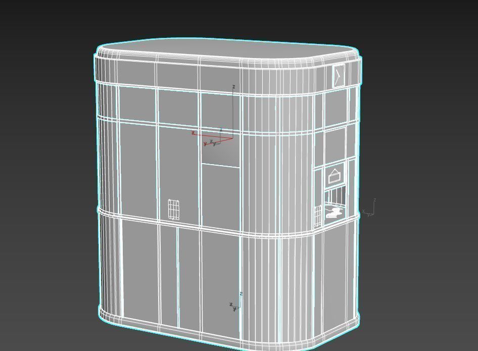 Ticket - Information Booth 3D model | CGTrader