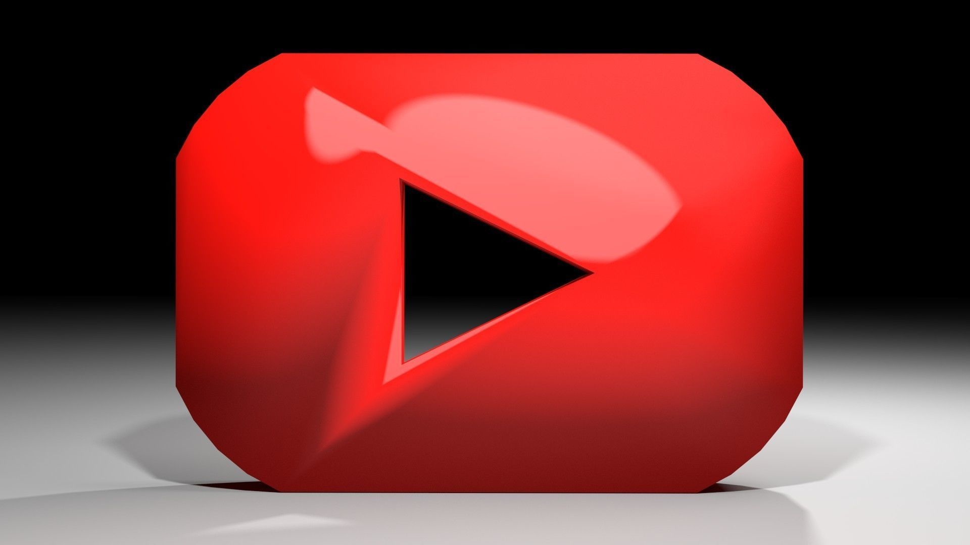 icon - Youtube 3D model | CGTrader